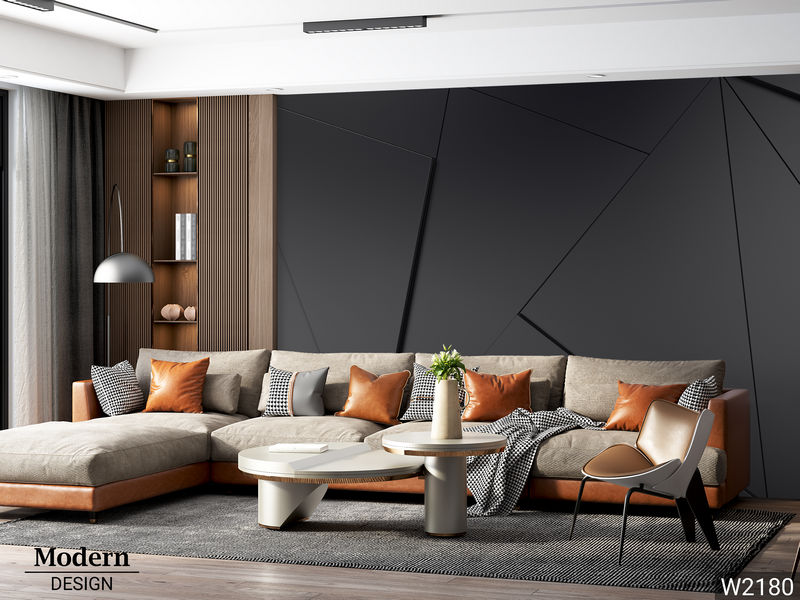 W2180 : ICON נגרות וחיפויים מתקדמים טפט קיר מודרני